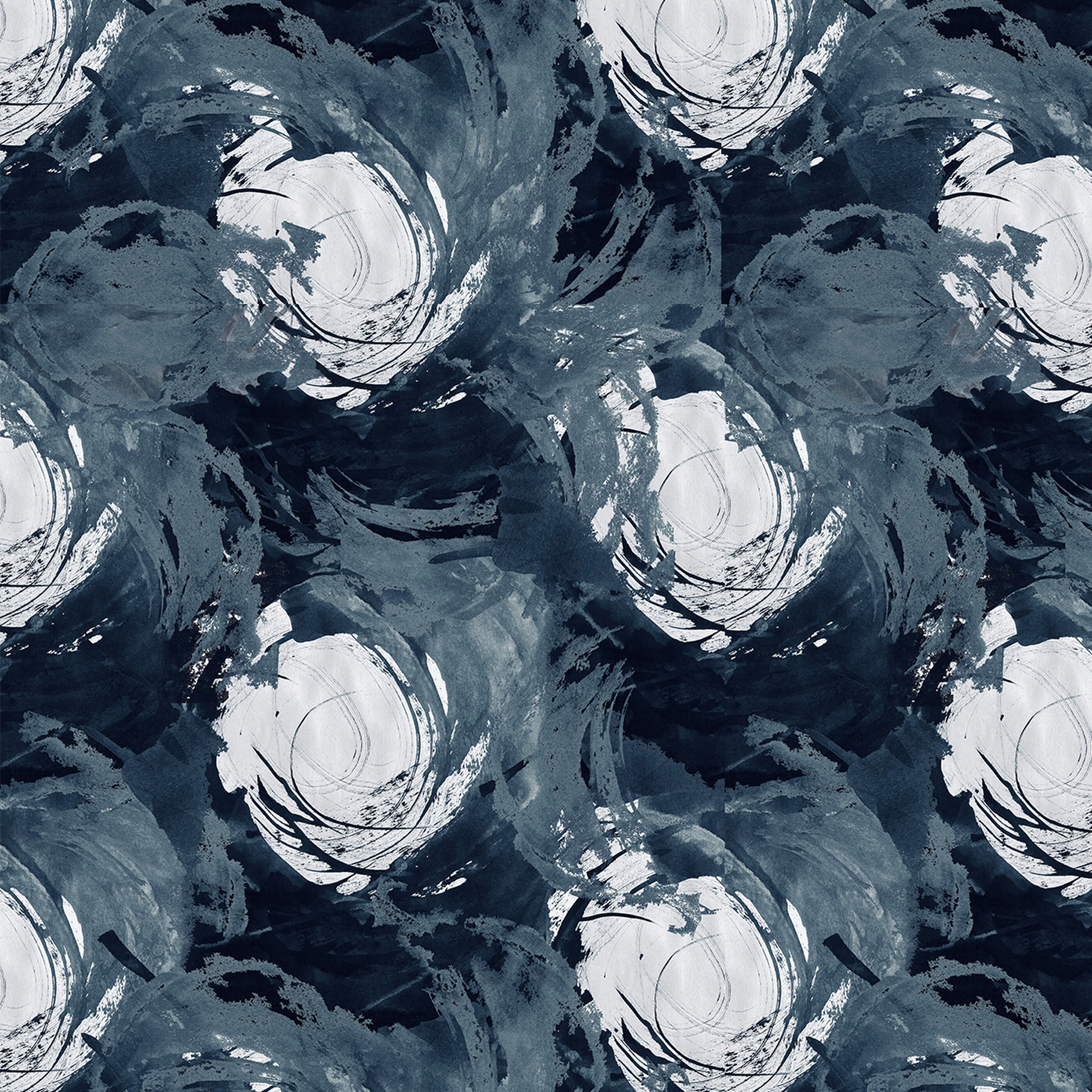 Be Still Ocean Fabric | Iona Crawford
